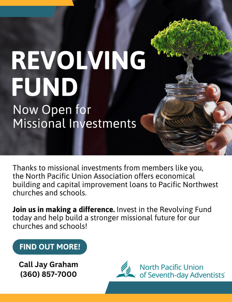 Revolving Fund Reopens for Missional Investments – North Pacific Union ...
